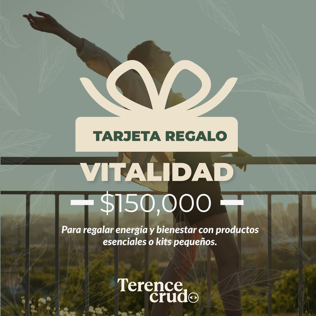 Tarjeta Regalo Vitalidad – Terence Crudo